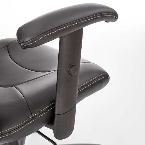 HARALD - lutningsbar kontorsstol, justerbara armstöd, ergonomiskt utformad