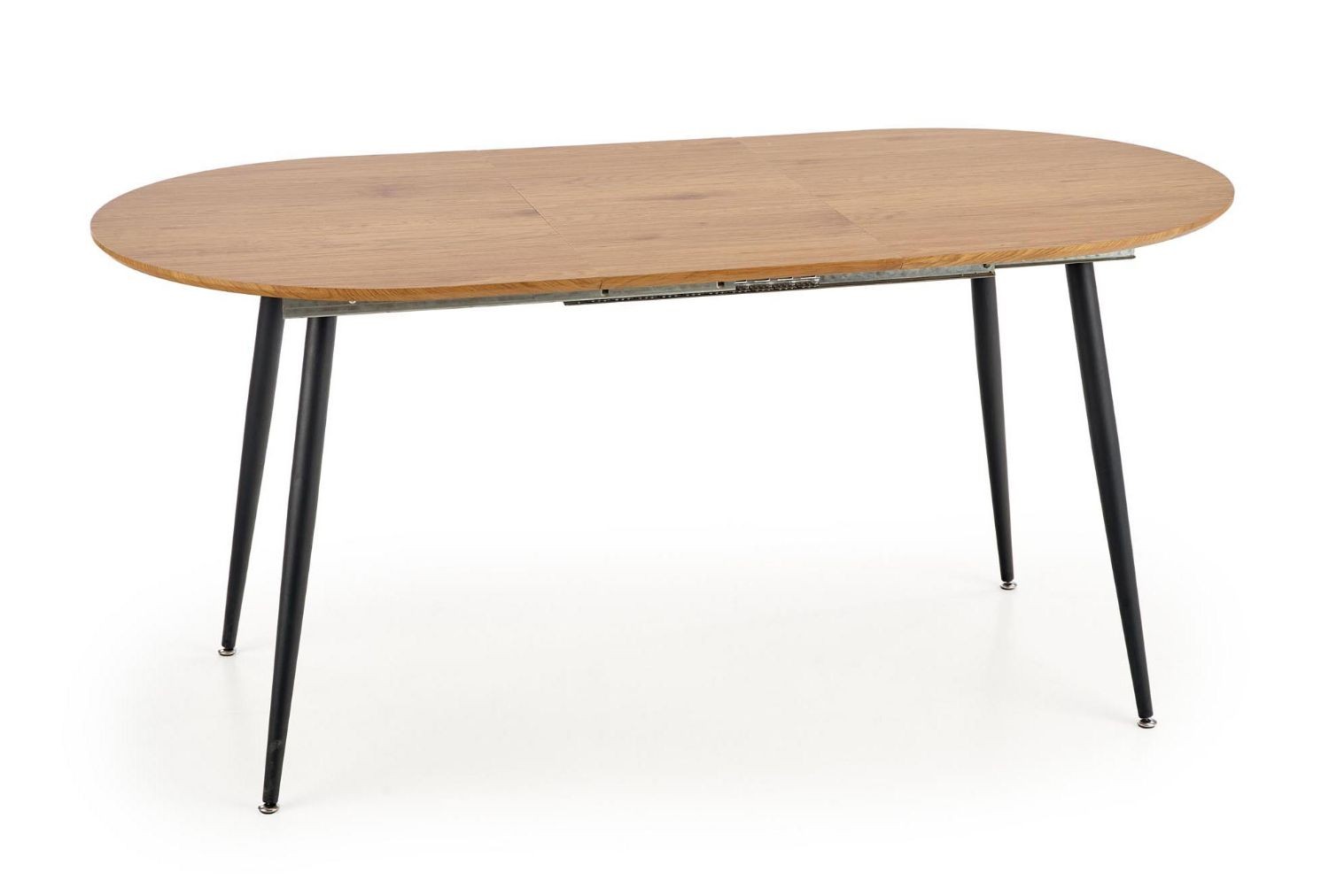 ANGEL - utdragbart matbord i ek och svart